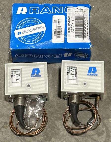 Ranco Low Pressure Control - Kraft Auction Service, LLC