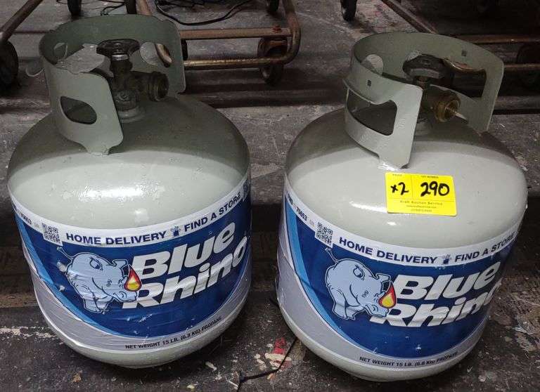 Blue Rhino Propane Exchange Tanks - Kraft Auction Service, LLC