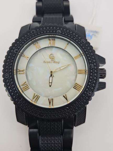 (XX) Captain Bling Hip Hop Watch - Kraft Auction Service, LLC