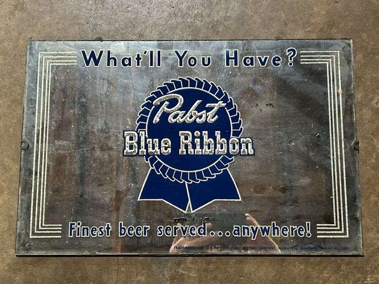 (RS) PBR Bar Sign 17x11 - Kraft Auction Service, LLC