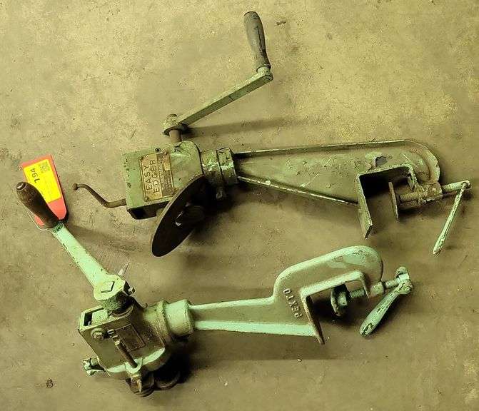 Vintage Easy Edger Beading Machine And Sheet Metal Hand Seamer - Kraft ...