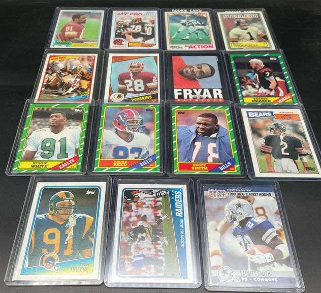 (O) 15 vintage football rookies and more collector cards - Kraft ...