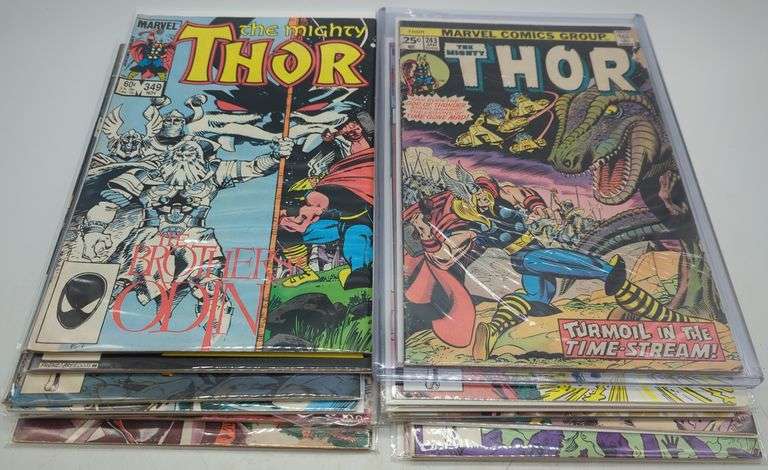 (JT) 15 Marvel Thor Comics - Kraft Auction Service, LLC