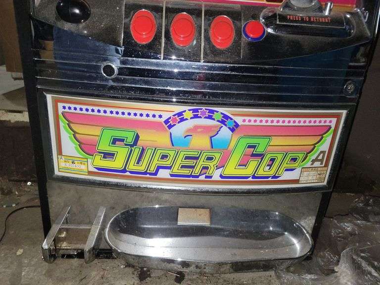 Super Cop Big Bonus Game 777 Slot Machine - Kraft Auction Service, LLC