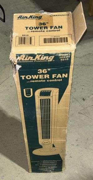 Air King Tower Fan - Kraft Auction Service, LLC