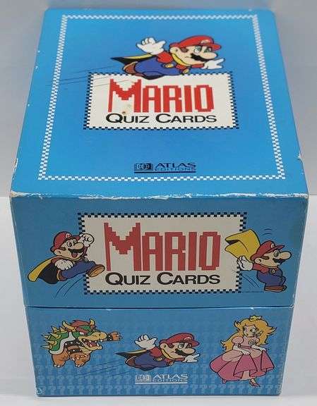 (Q) Mario Quiz Cards - Kraft Auction Service, LLC