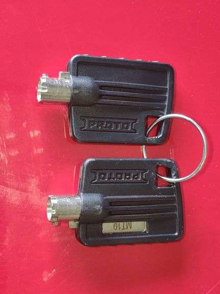 Proto Top Chest Tool Box w/ Keys - Kraft Auction Service, LLC