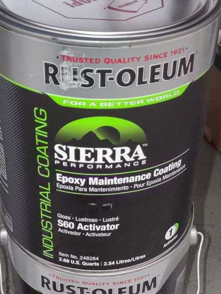Rust-Oleum Sierra Performance S60 Water-Based Epoxy Maintenance Coating ...