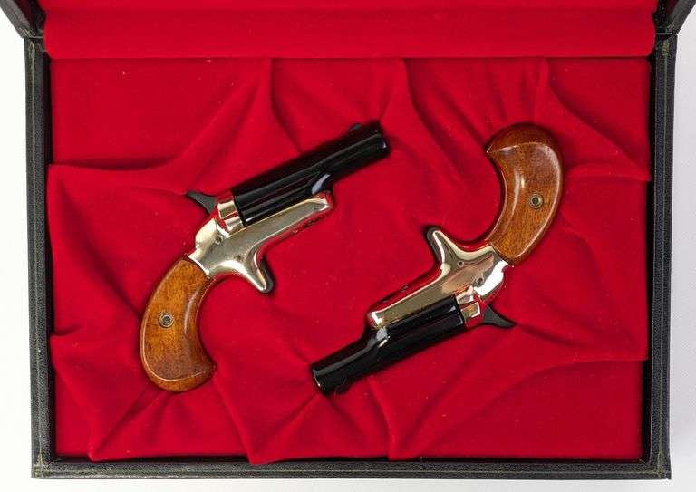 Colt Lord No. 4 .22 Short Derringer Pair w/ Case - Kraft Auction ...