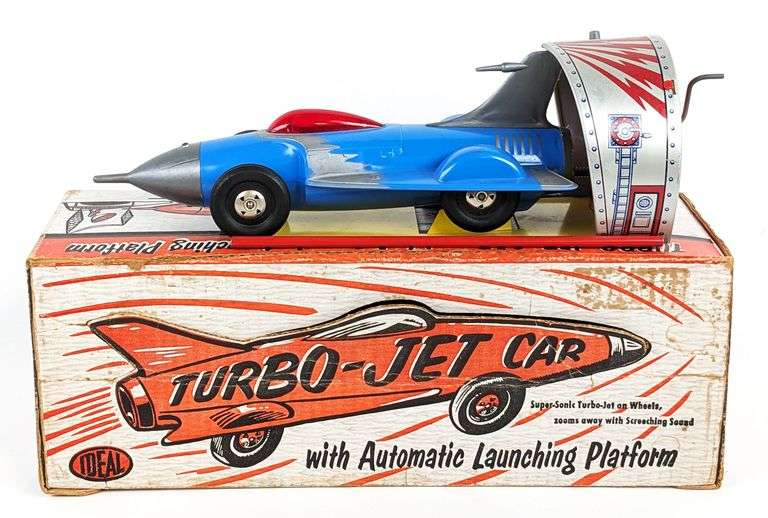 Ideal Turbo-Jet w/ Auto Launching Platform In Box - Kraft Auction ...