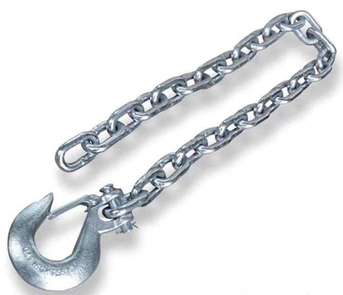 Heavy-Duty Tow Safety Hook With Clevis Slip Hook - Kraft Auction ...