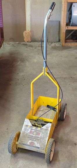 Rust Oleum Striping Machine - Kraft Auction Service, LLC