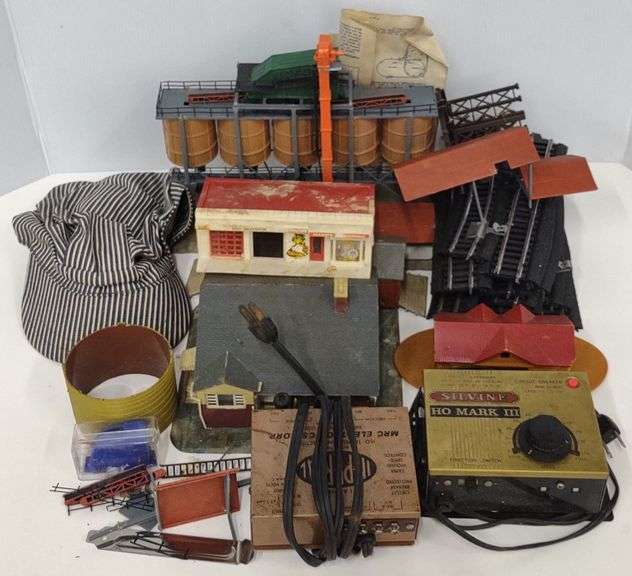 (AS) Toy Train Accessories Incl. Circuit Breakers, Train Tracks ...