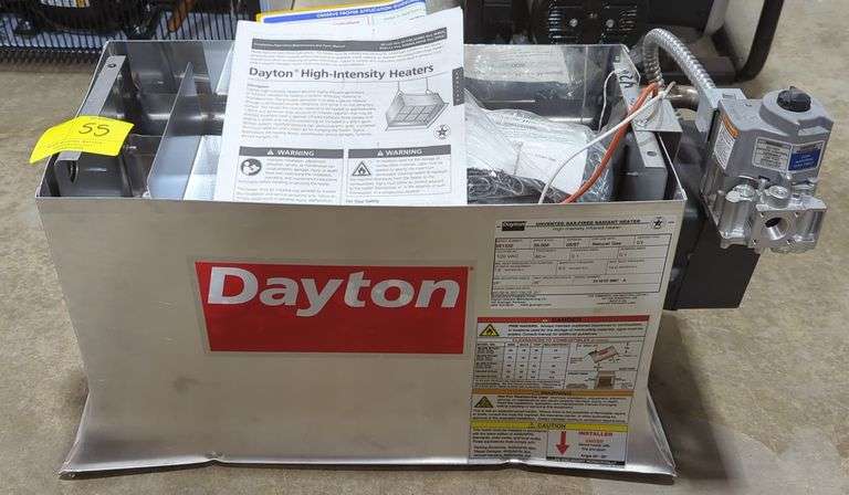 Dayton High Intensity Heater - Kraft Auction Service, LLC