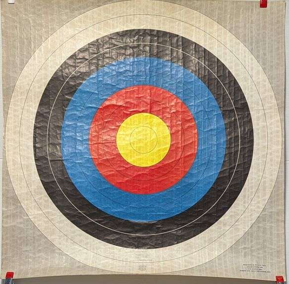 (AB) Archery target sheets (32"x32") (22 sheets). Unused - Kraft ...
