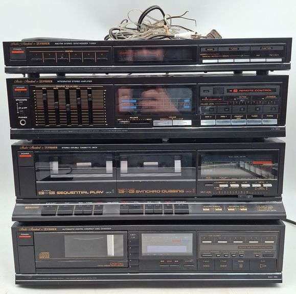 (QR) Vintage Fisher Studio Standard Stereo System - Kraft Auction ...