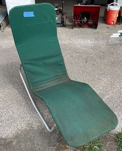 (A) Canvas Lounge Rocker 42” - Kraft Auction Service, LLC