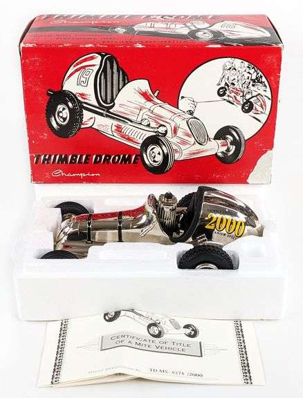 Nylint Thimble Drome Champion 2000 Millenium Special Tether Car - Kraft ...