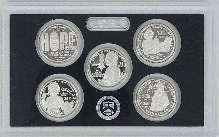 2024 United States American Women Quarters Silver Proof Set - Kraft ...