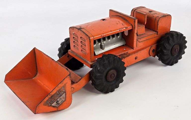 Vintage Original Structo Toys Front End Loader - Kraft Auction Service, LLC