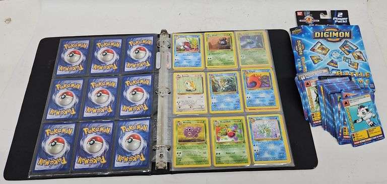 (AN) Pokémon and Digimon Card Collection - Kraft Auction Service, LLC