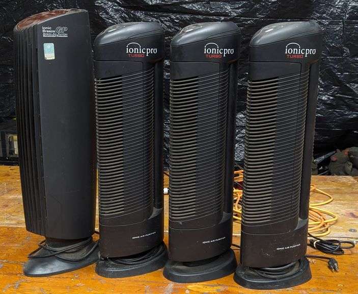 (4) Lot of Iconic Air Purifiers - 1 Iconic Breeze GP and 3 Iconic Pro ...