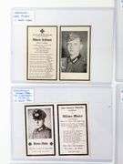 WWII German Death Cards & Adolf Hitler Post Cards - Kraft Auction ...