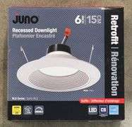 (4) JUNO 6in Recessed Downlight LED - Kraft Auction Service, LLC