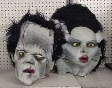 Frankenstein's Monster & Bride Rubber Masks - Kraft Auction Service, LLC