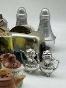 (AF) Salt and Pepper Shakers 5”-2” - Kraft Auction Service, LLC