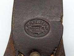 Named WWII Era Randall Model 1 6in All Purpose Fighter w/ H.H. Heiser ...