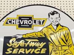 SSP Chevrolet Safe-T-Way Service Fantasy Sign - Kraft Auction Service, LLC