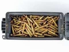 500 Rnd Loose .223 Rem Cartridges w/ Ammo Can - Kraft Auction Service, LLC