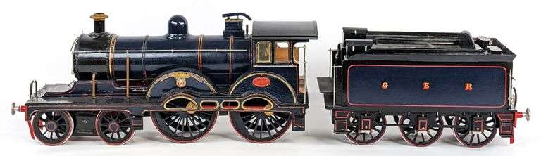 Large Great Eastern Railway #1900 Claud Hamilton Locomotive and Tender ...