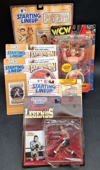 (E) MLB Starting Lineup Sports Super Star Collectible Action Figures ...