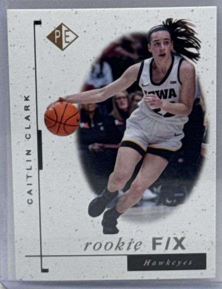 (BP) Caitlin Clark Indiana Fever Rookie PE Basketball Card - Kraft ...