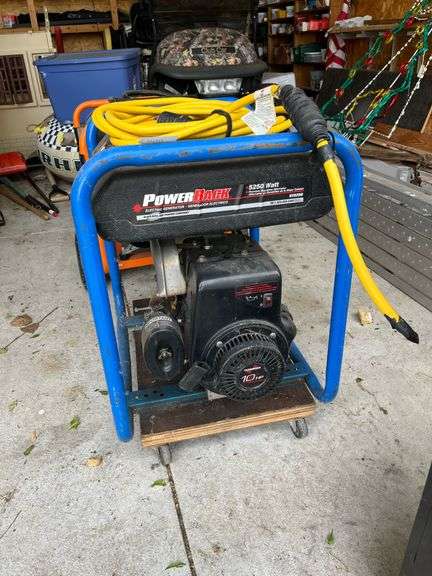 PowerBack 5250 Watt Electric Generator GT5250 - Kraft Auction Service, LLC