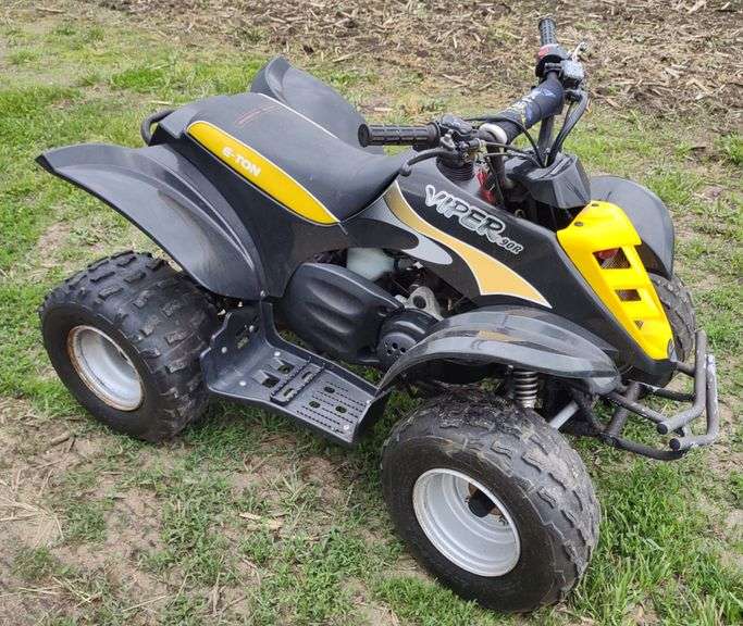 (FF) E-TON Viper 90 Youth-Sized ATV - Kraft Auction Service, LLC