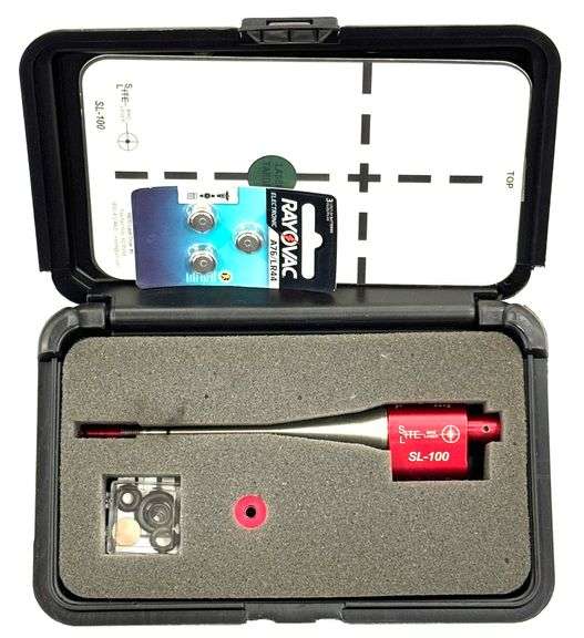 Site Lite Mag Laser Boresighter SL-100 In Case - Kraft Auction Service, LLC