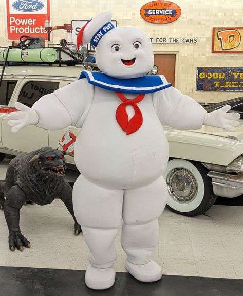 Ghostbusters Stay Puff Marshmallow Man Full Body Costume - Kraft ...
