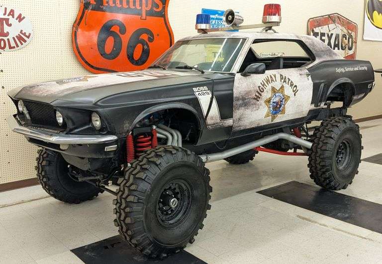 Custom Twisted Metal Outlaw 1969 Mustang - Kraft Auction Service, LLC