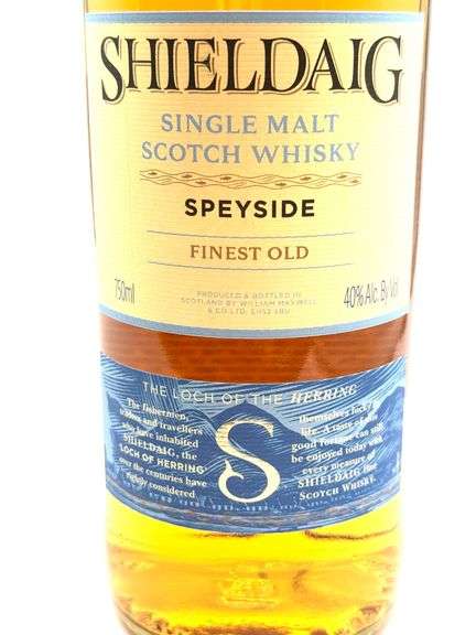 Shieldaig Single Malt Scotch Whisky - Kraft Auction Service, LLC