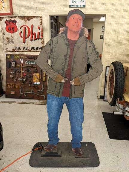 Life Size Christmas Vacation Animated Clark Griswold - Kraft Auction ...