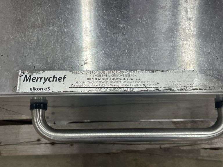 (E) Merrychef Eikon e3 Combination Oven - Kraft Auction Service, LLC