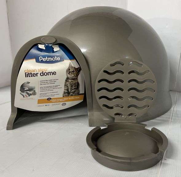 (R) Petmate Clean Step Litter Dome Top (Only) - Kraft Auction Service, LLC