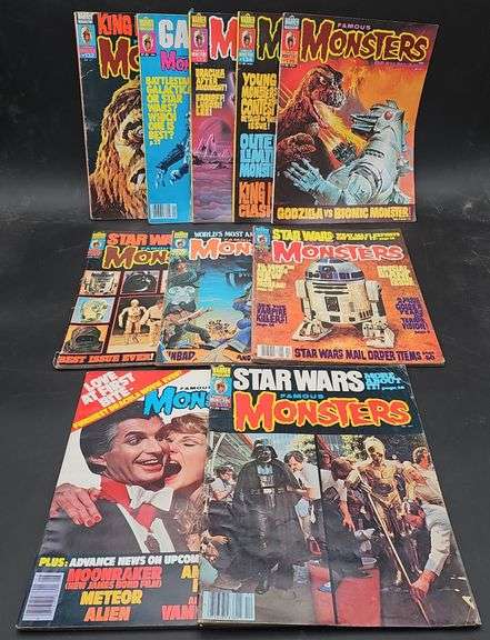 (D) Famous Monsters Magazines - Kraft Auction Service, LLC