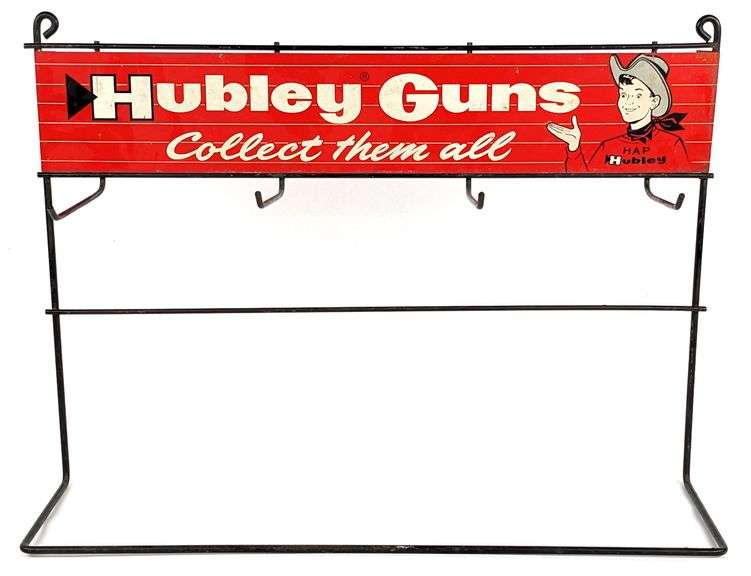 Hubley Guns Store Display Advertising Rack - Kraft Auction Service, LLC