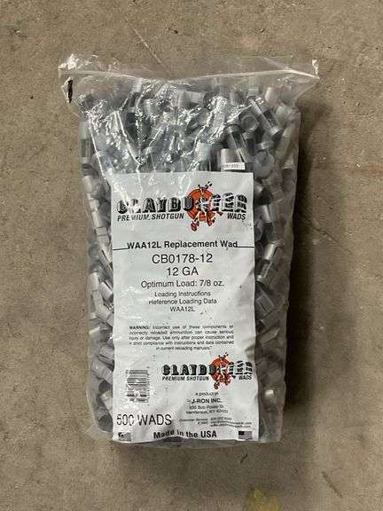 (K) Shotgun Shell Reloading Wadding - Kraft Auction Service, LLC