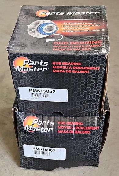 Parts Master Hub Bearings. - Kraft Auction Service, LLC