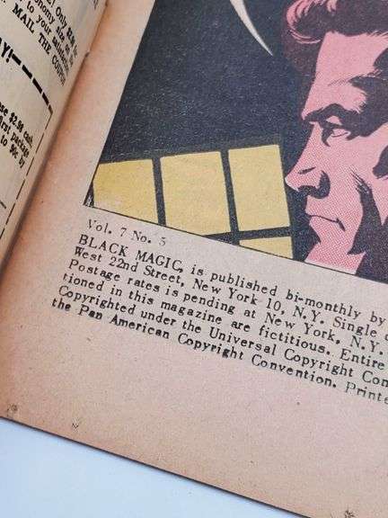 1960 Black Magic Volume 7 #5 *Hitler Cover* - Kraft Auction Service, LLC